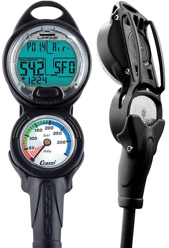 Cressi R1 BCD Leonardo Dive Computer AC2 Compact Regulator: A ...